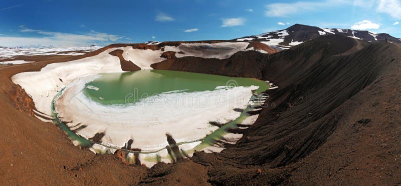 Volcan de Krafla image stock. Image du chaud, volcanique - 6324041