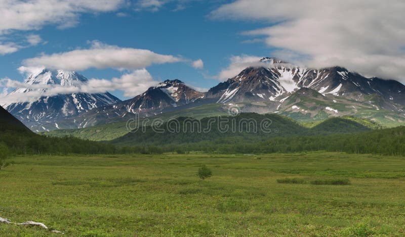 Volcano land stock photo. Image of landscape, ascent, desolate - 650860