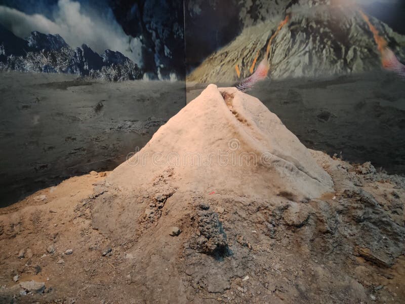 Volcano , LAVA mountain stock image. Image of rock, plateau - 232439025