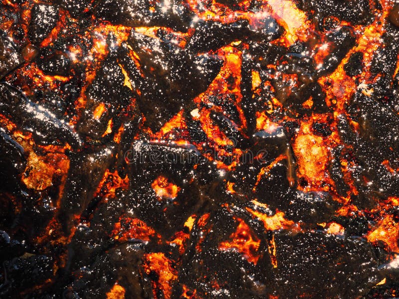 Volcano Lava Texture Background Stock Photo - Image of wallpaper, flame ...