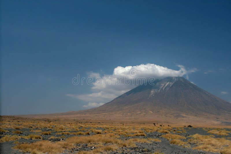 Volcano Lengai in Tanzania, Africa Stock Image - Image of holy, slope ...