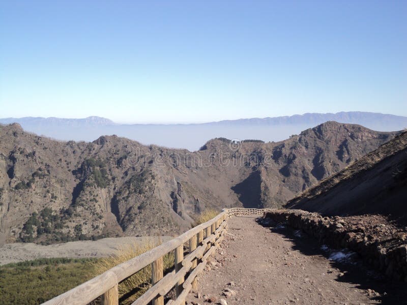 Path between volcano rocks stock image. Image of environment - 33586469