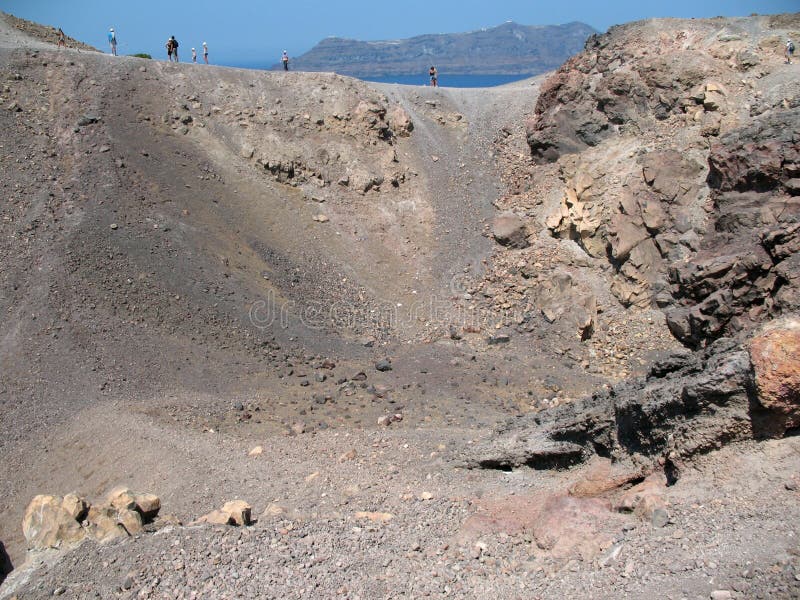 Volcano rock and lava stock image. Image of seaside, peacefull - 47773331