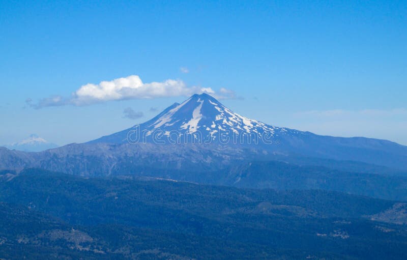 Volcano Slope Covered with Ash Stock Image - Image of lava, island ...