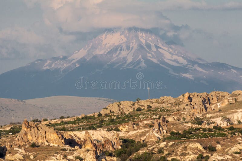 Volcano in Turkey stock photo. Image of geolocial, volcano - 31946404