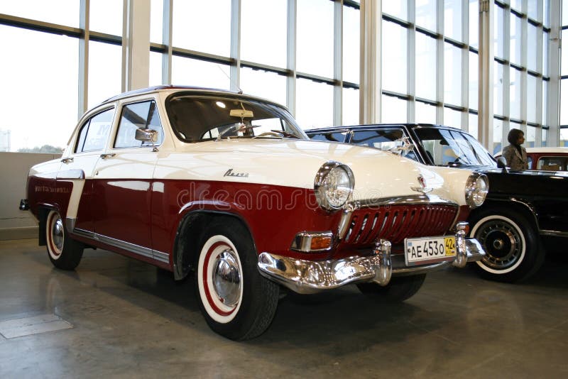Volga GAZ-21 editorial stock photo. Image of gangster - 18259938