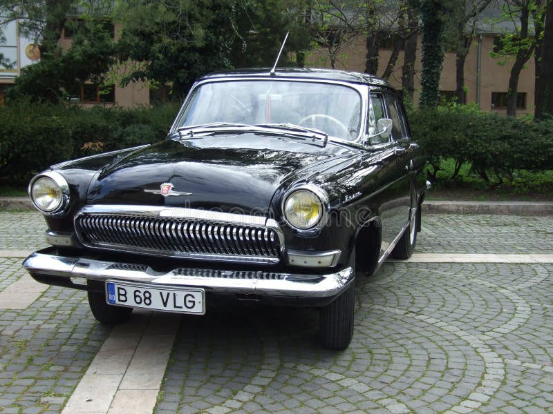 GAZ M21 Volga - Retro Car from the USSR. Editorial Image - Image of ...