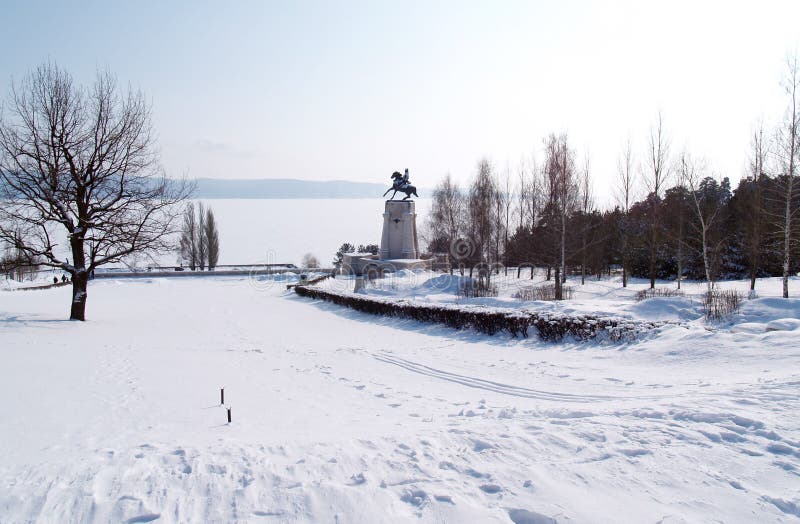 Volga River, Russia stock image. Image of travel, visit - 16415811