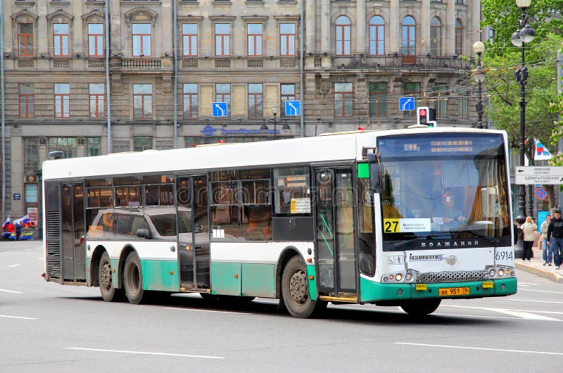 Volgabus CityRhythm foto editorial. Imagen de rusia, exterior - 37749131