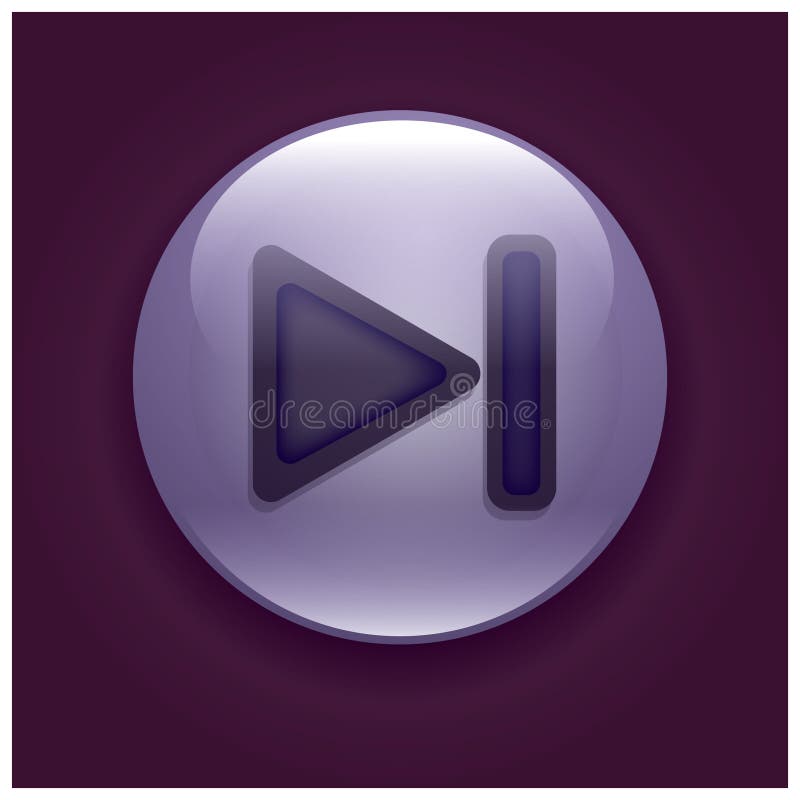 Vectorpictogram Van Volgende Knop Doedle. Tekening Schetsillustratie ...