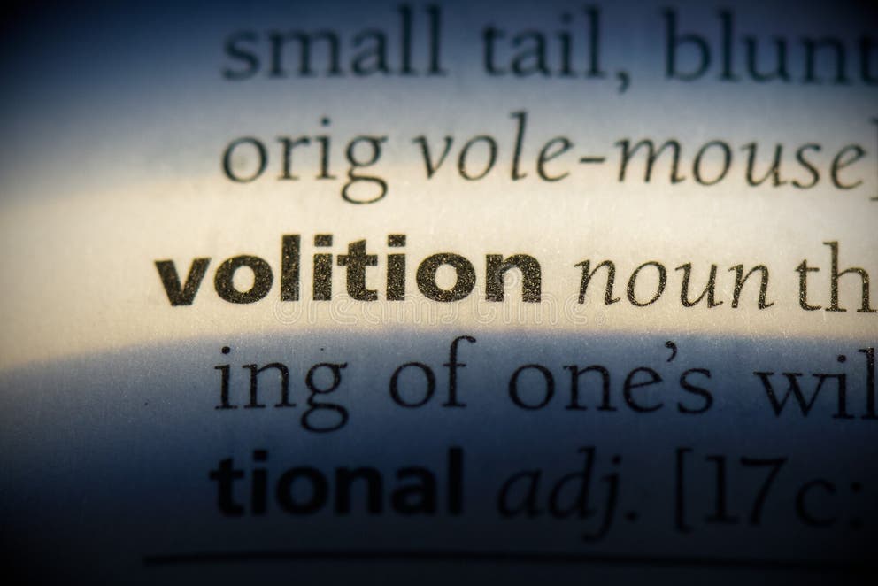 Volition stock photo. Image of macro, concept, page - 161576796