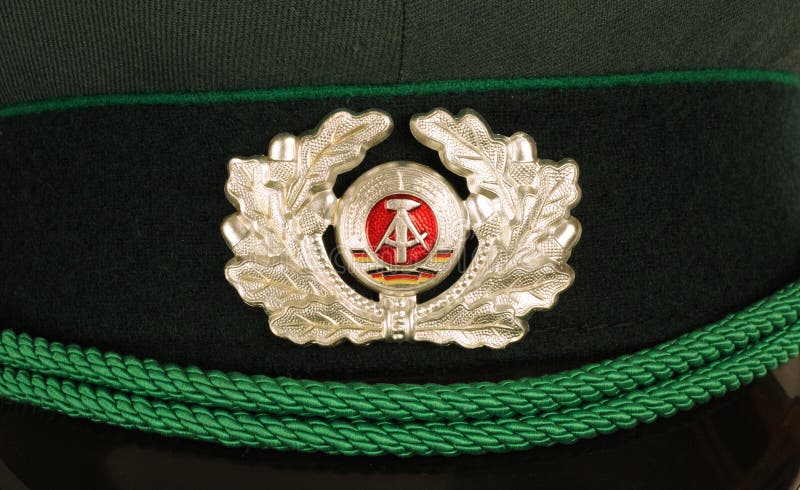 Volk Polizei Cap of East Germany Editorial Stock Image - Image of ...