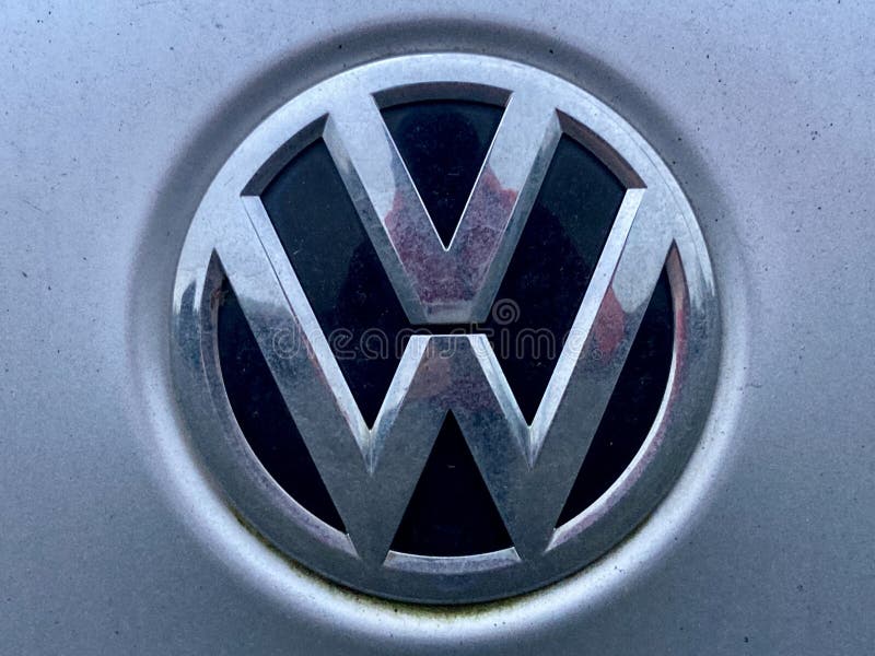 Volkswagen emblem. stock photo. Image of deutsche, number - 350552960