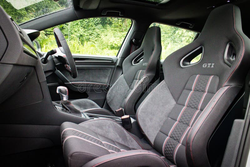 Volkswagen Golf ClubSport 2016-Sitze- Redaktionelles Stockfoto - Bild ...
