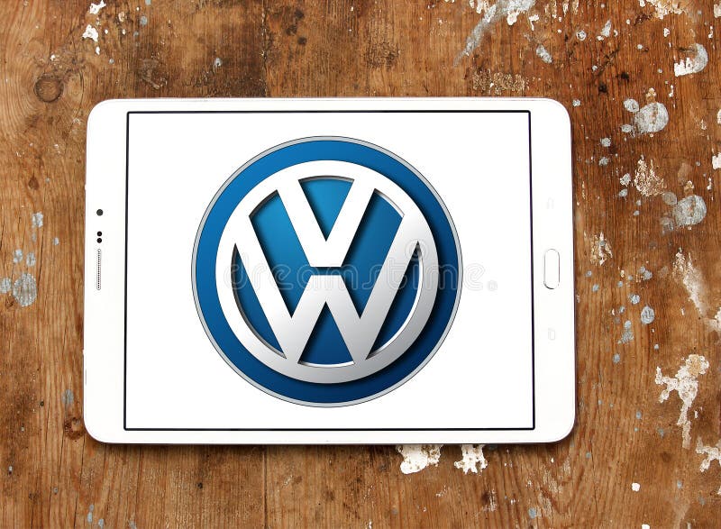 Volkswagen logo editorial image. Image of icon, cellphone - 89680045