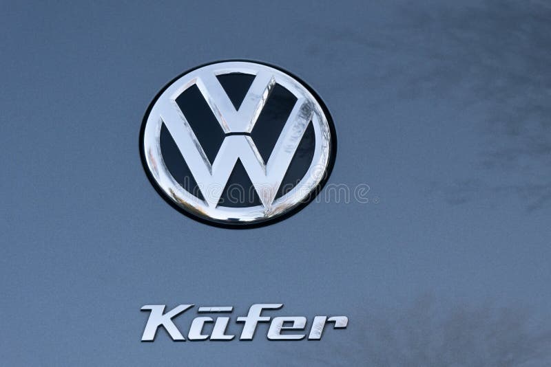 Volkswagen Logo Kaefer foto editorial. Imagen de fabricante - 125638406