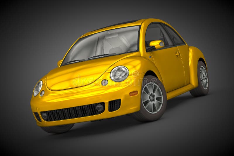 Volkswagen New Beetle stock vector. Illustration of volkswagen - 3212318