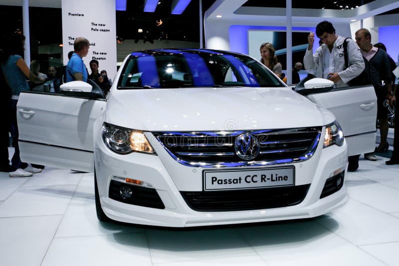 Volkswagen Passat CC R-Line Editorial Stock Photo - Image of auto, gear ...