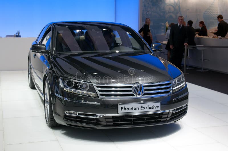 Volkswagen Phaeton Exclusive - European Premiere Editorial Stock Photo ...