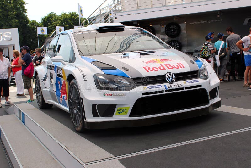 Volkswagen Polo Rally Car immagine stock editoriale. Immagine di raduno ...