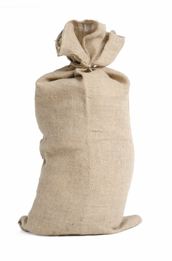 Sack stockfoto. Bild von leer, exemplar, sackleinen, gebunden - 11582512