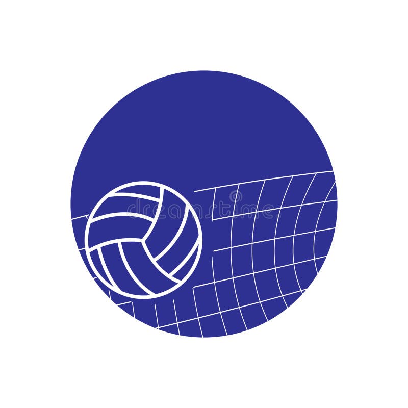Volley Ball Logo Vector and Symbol Design Template Stock Vector ...