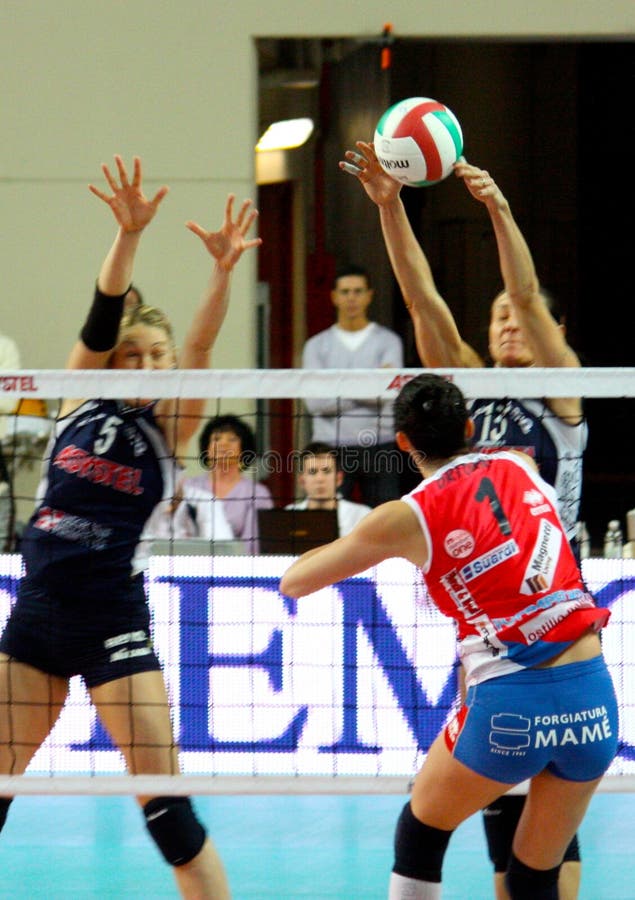 Volley - Volleyball Match, Action Editorial Photo - Image of bergamo ...
