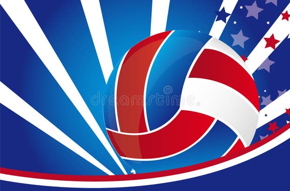 Red Volleyball Background Stock Illustrations – 3,160 Red Volleyball ...