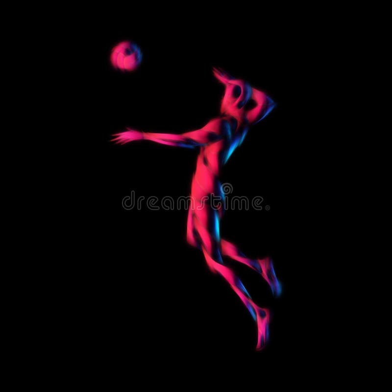 Volleyball Silhouette Clipart Stock Photos - Free & Royalty-Free Stock ...