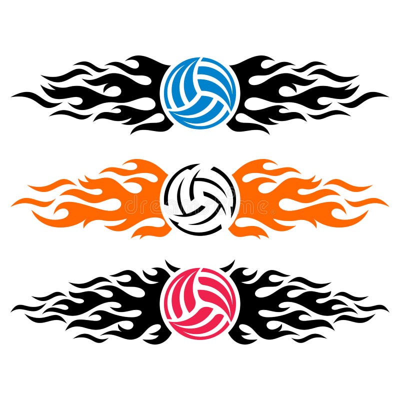 Tribal Vector Volleyball Stock Illustrations – 39 Tribal Vector ...