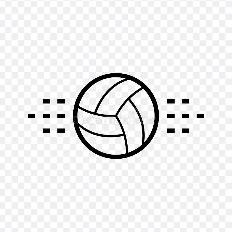 Volleyball Ball Icon. Connection Ball. it Ball. Stock Vector ...