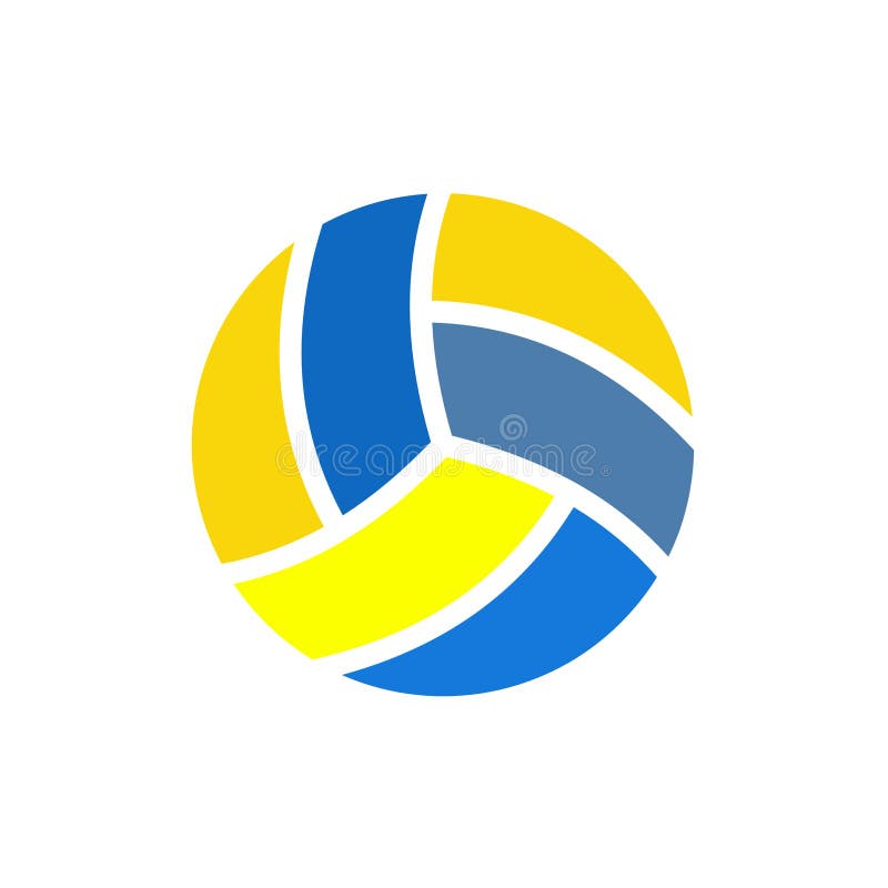 Volleyball Ball - Vector Icon Stock Vector - Illustration of symbol ...