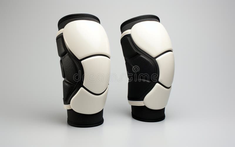 Volleyball Elbow Pads Against Clean White Stock Illustration ...