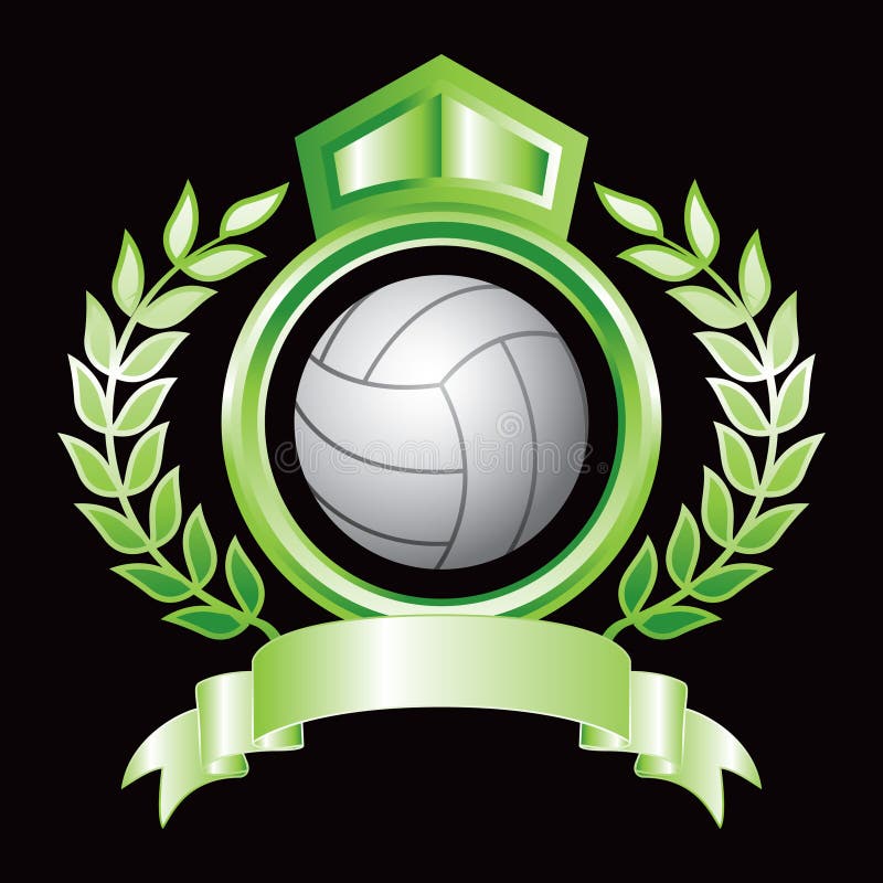 Volleyball ball stock vector. Illustration of activity - 23748171