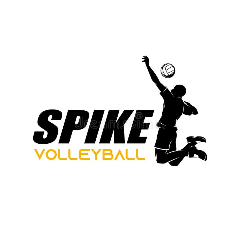 Volleyball Spike Logo Profile For Spike And Serve Volleyball Academy