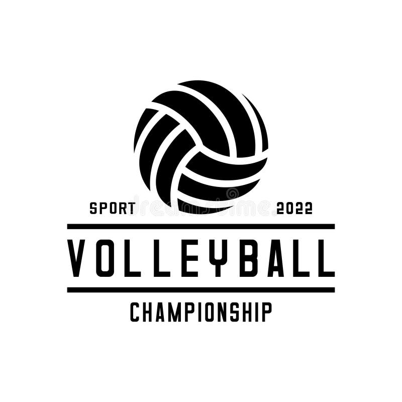 Volleyball vector stock vector. Illustration of championship - 278829658