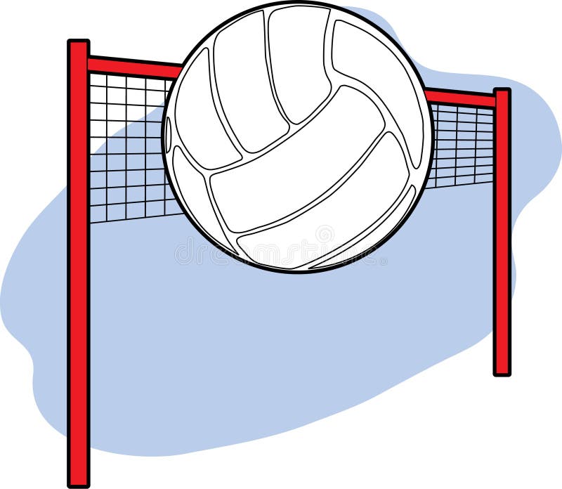 Volleyball Net Cartoon