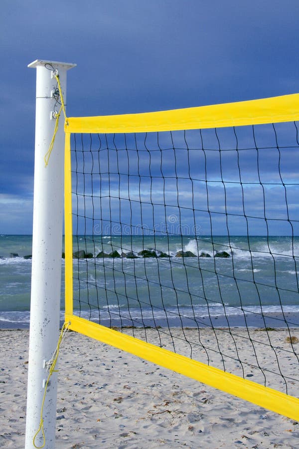 Volleyball-net stock image. Image of fitness, nautical - 3573255