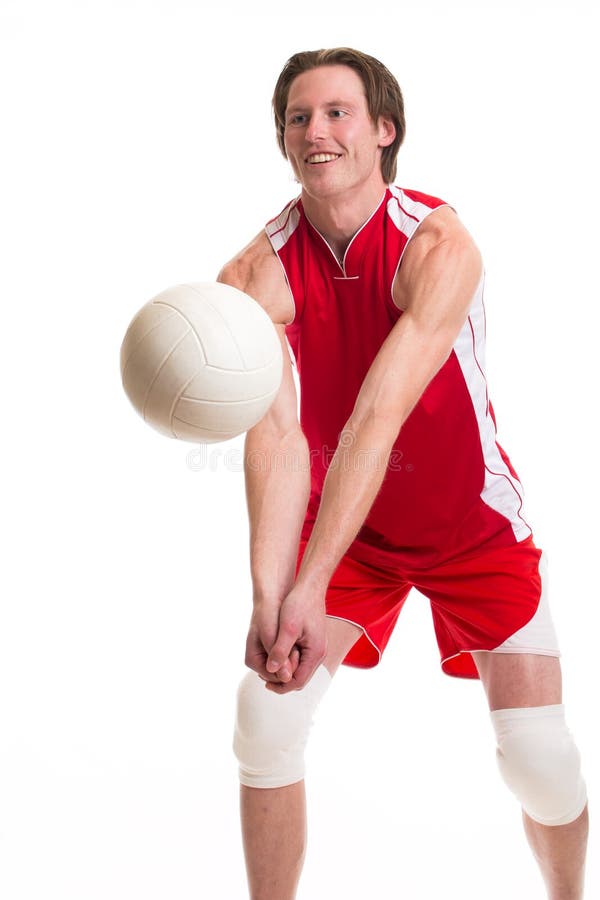 Volleyball Player stock photo. Image of uniform, sports - 16978808