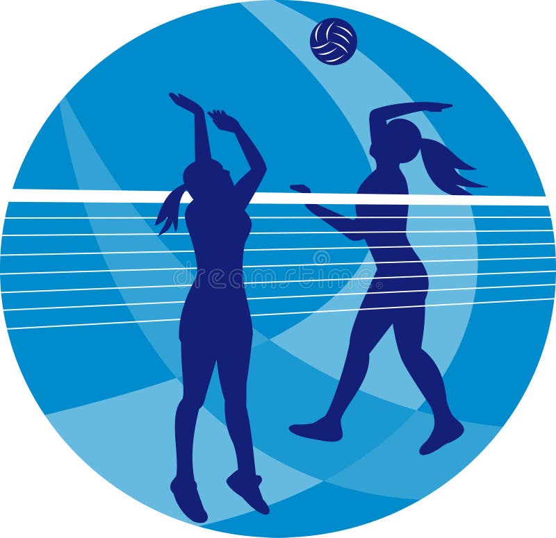 Volleyball Block Clipart