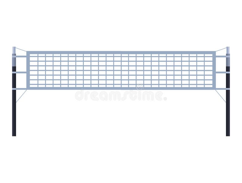 Volleyball sport net stock vector. Illustration of champion - 259134486