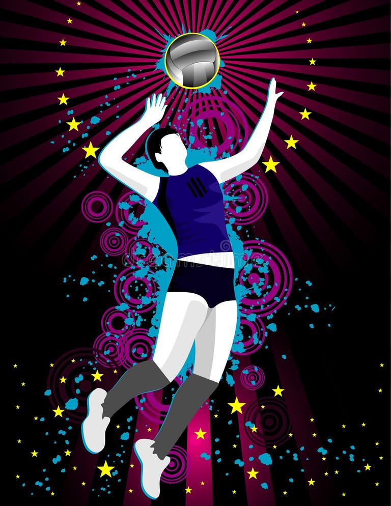 Volleyball Vector Stock Illustrations – 40,675 Volleyball Vector Stock ...
