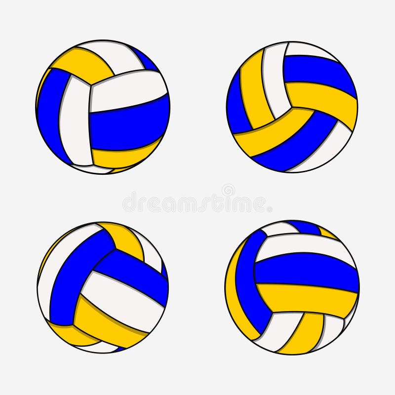 Volley Ball Vector Image and Illustration Stock Illustration ...