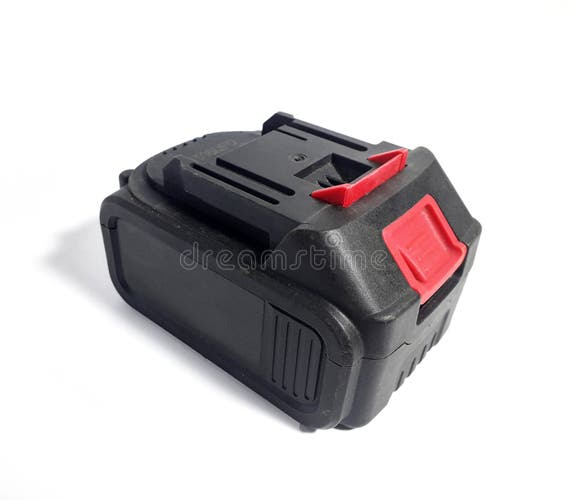 18 Volt Cordless Power Tools Battery 4.0 Ah Stock Photo - Image of ...