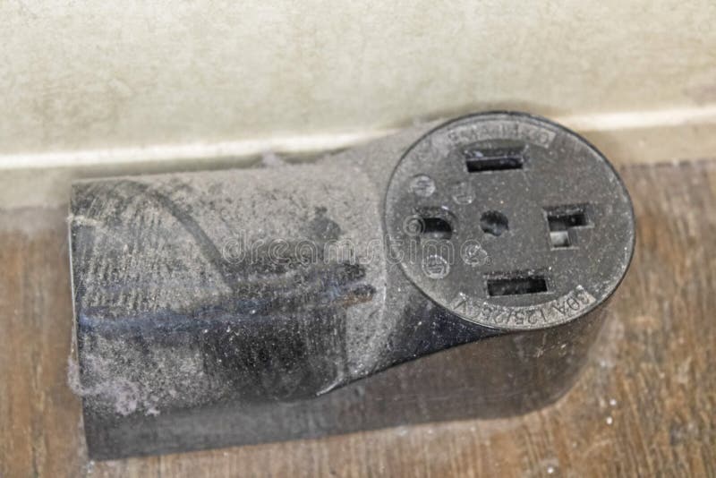 220 volt electrical outlet stock image. Image of floor - 220543949