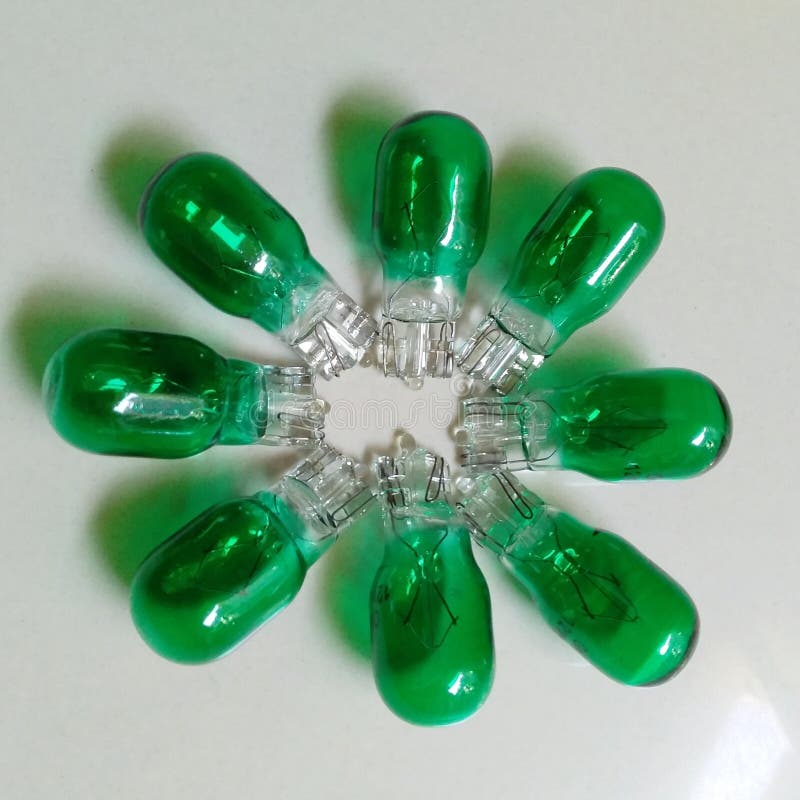 12 Volt Motorcycle Twilight Light Stock Image - Image of color, bulb ...