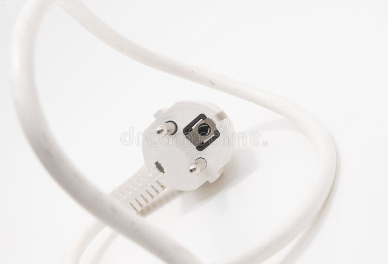 220 Volt Power Socket and Cable Stock Photo - Image of volt, watt ...