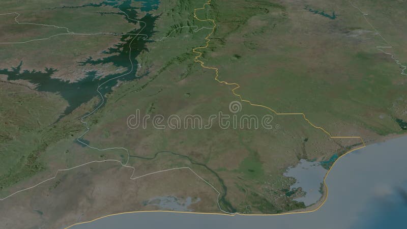 Volta Extruded. Ghana. Stereographic Satellite Map Stock Video - Video ... Volta Extruded. Ghana. Stereographic Satellite Map Stock Video - Video ...