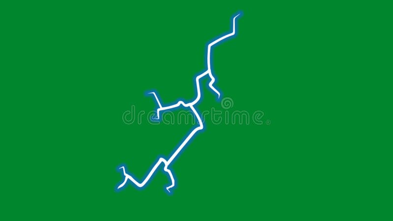 Voltage Current Green Screen Background Video Stock Video - Video of ...