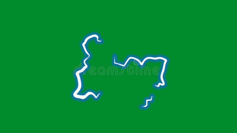 Voltage Current Green Screen Background Video Stock Video - Video of ...